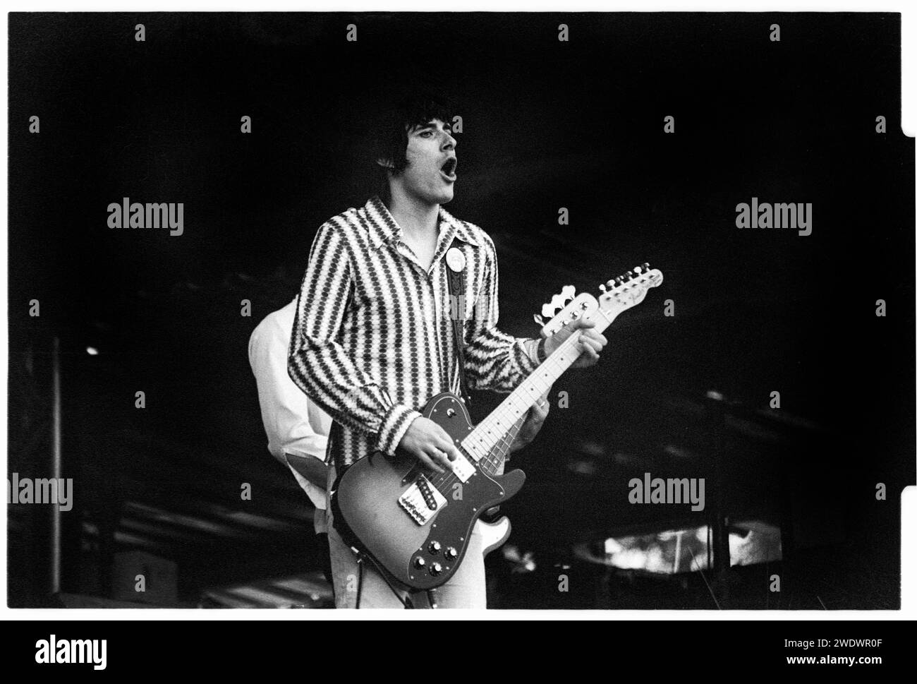 Singer Alexander Boag of the band These Animal Men on the NME Stage at ...