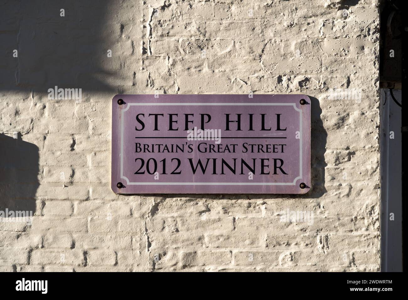 Steep Hill Britains Great Street 2012 WINNER award, Steep Hill, Lincoln ...