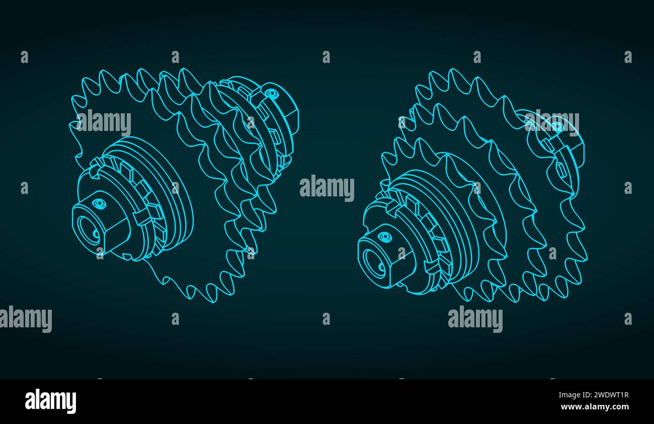 Reduction gearbox Stock Vector Images - Alamy