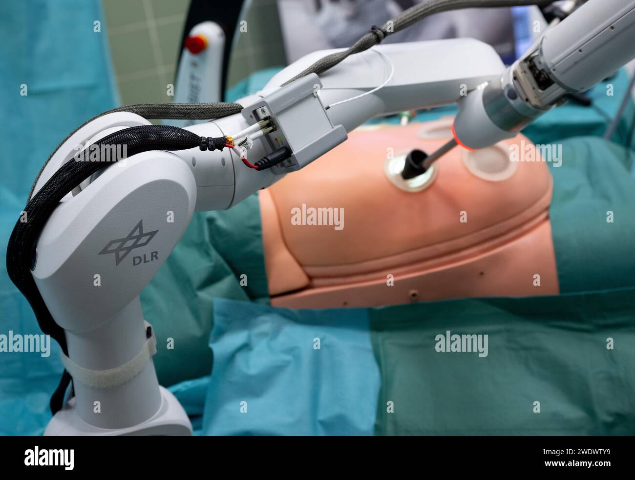 Munich, Germany. 22nd Jan, 2024. Robots for minimally invasive ...