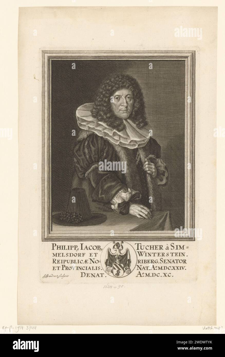 Philipp jacob tucher von simmelsdorf hi-res stock photography and ...