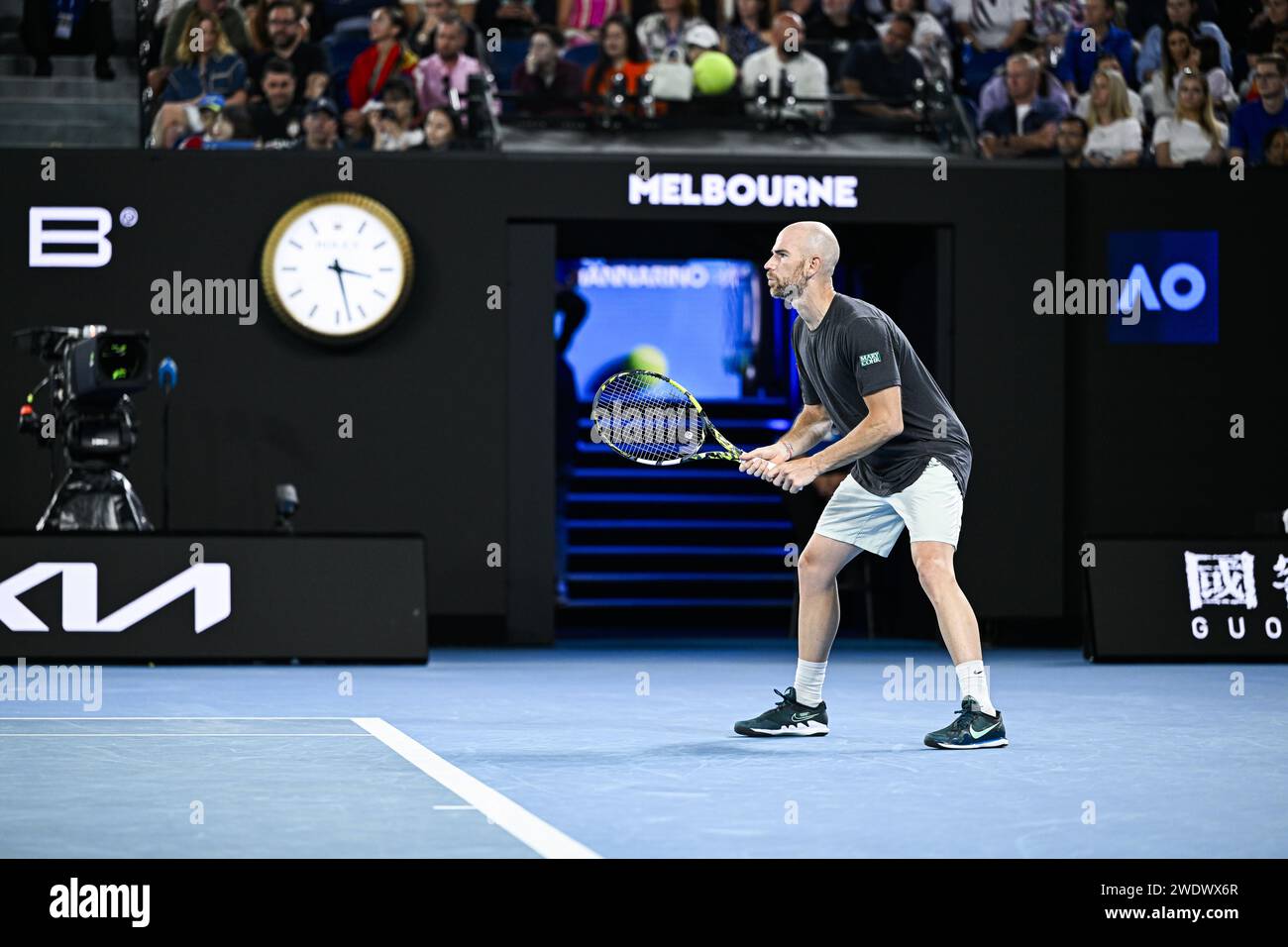 Adrian Mannarino of France during the Australian Open AO 2024 Grand ...