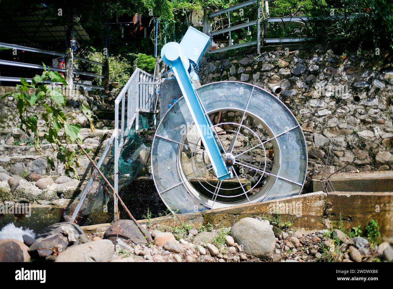 Rural village built on side hi-res stock photography and images - Alamy