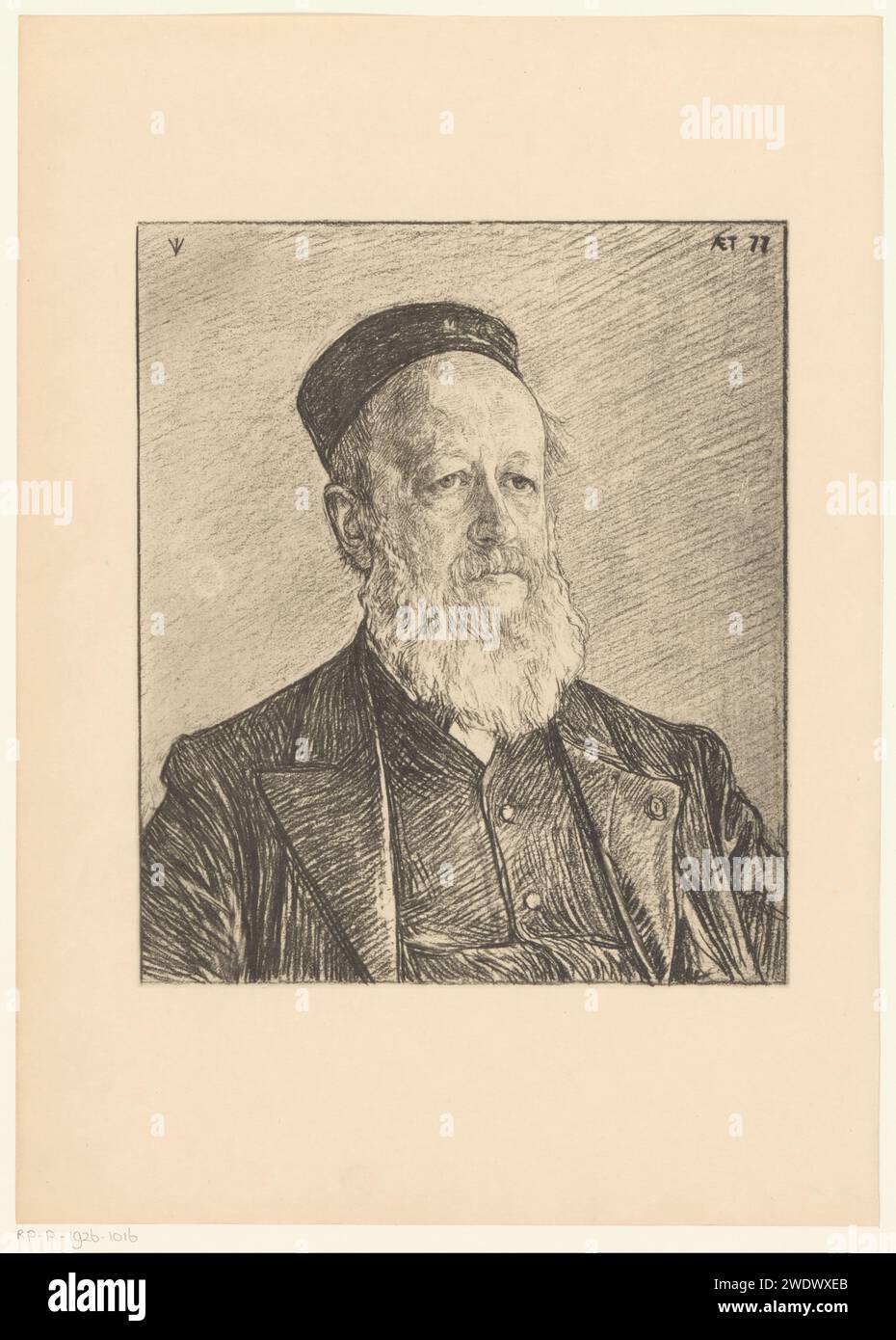 Portrait of Pieter Johannes Veth, Jan Veth, 1892 - 1926 print ...