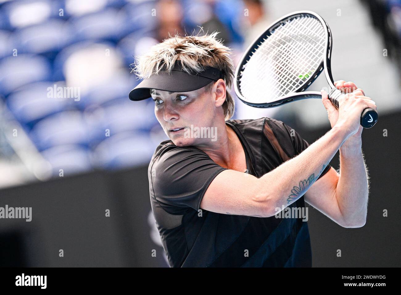 Melbourne, Australia. 21st Jan, 2024. Bethanie Mattek-Sands during the ...