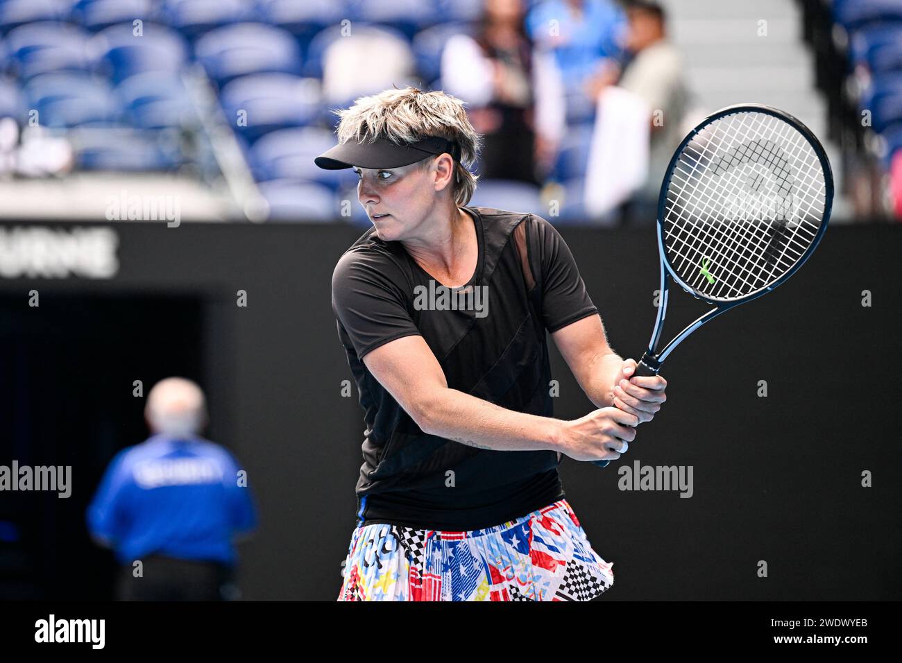 Melbourne, Australia. 21st Jan, 2024. Bethanie Mattek-Sands during the ...