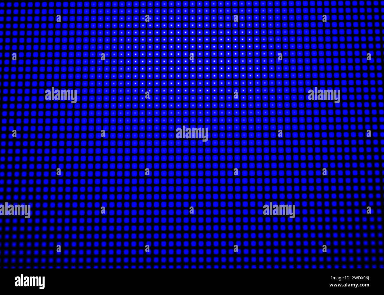 Blue Pixel Screen, background Stock Photo - Alamy