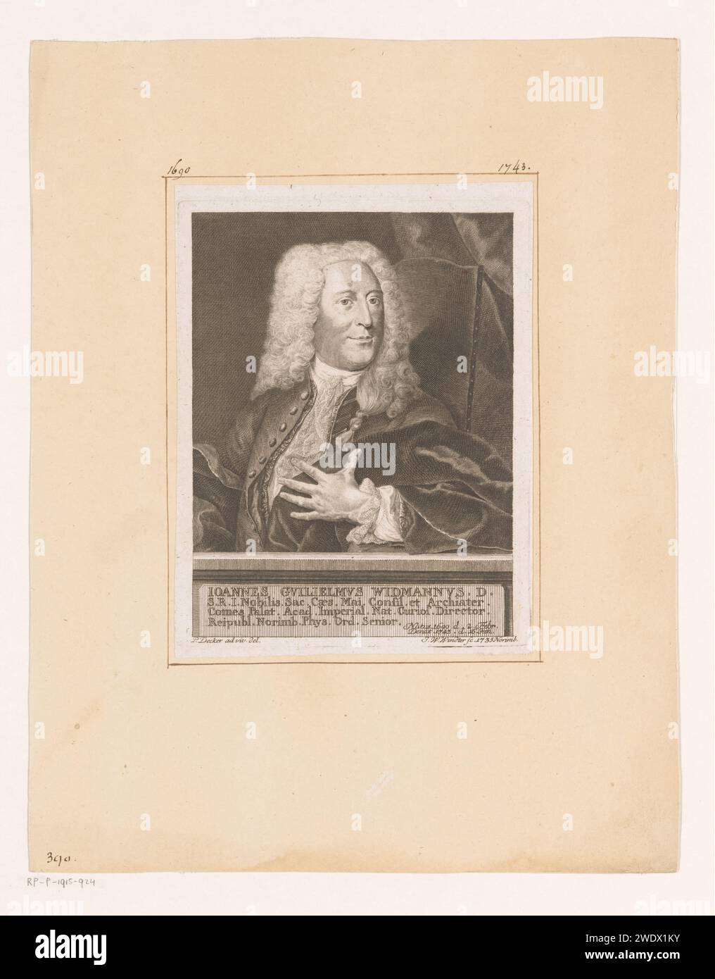 Johann wilhelm widmann hi-res stock photography and images - Alamy