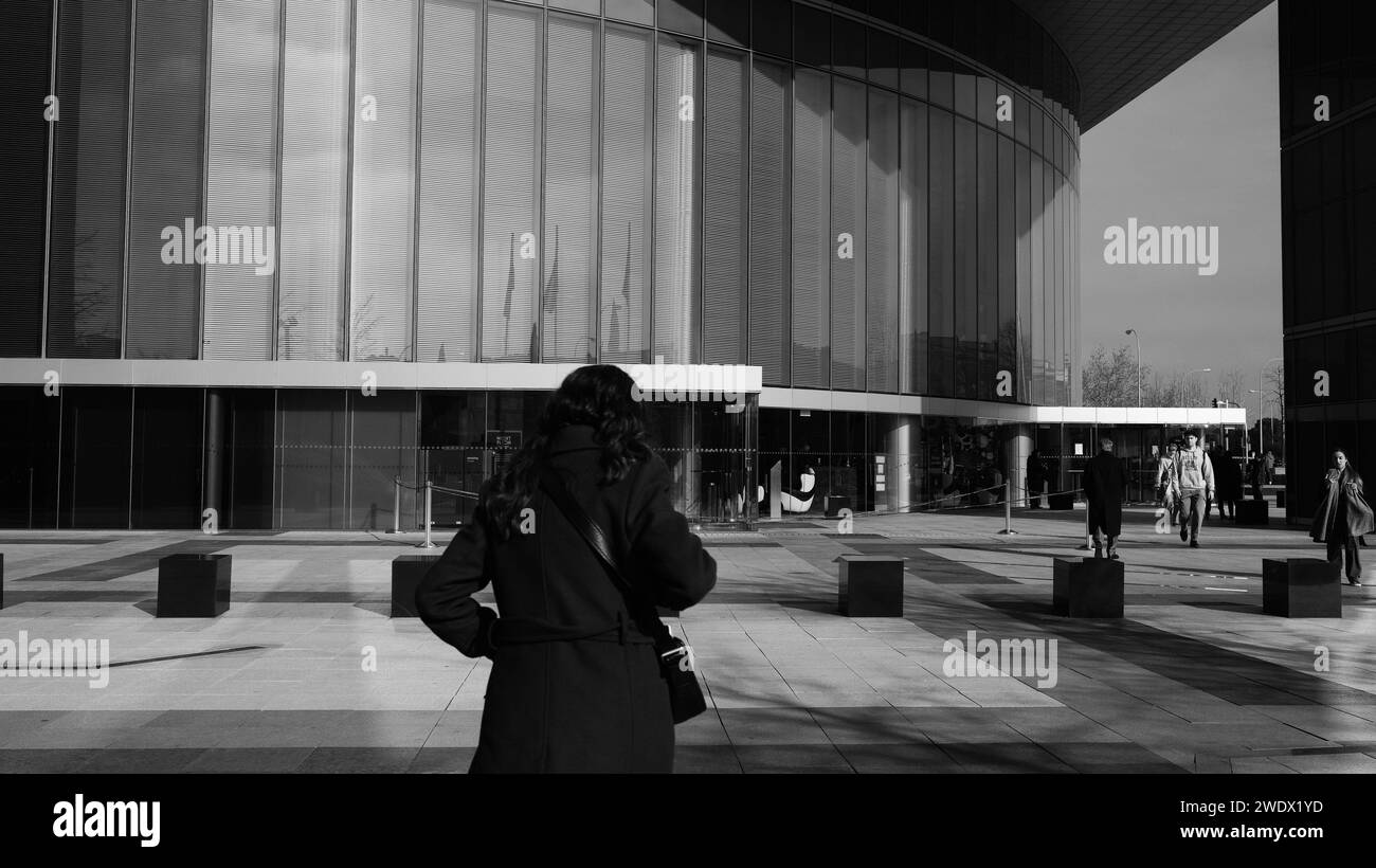 Castellana tower Black and White Stock Photos & Images - Alamy