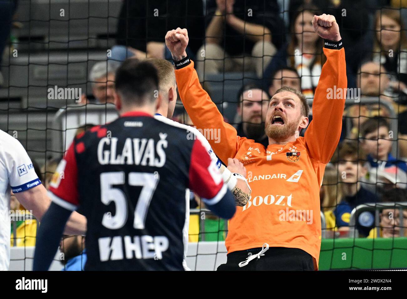 Cologne, Germany. 22nd Jan, 2024. Handball: European Championship ...