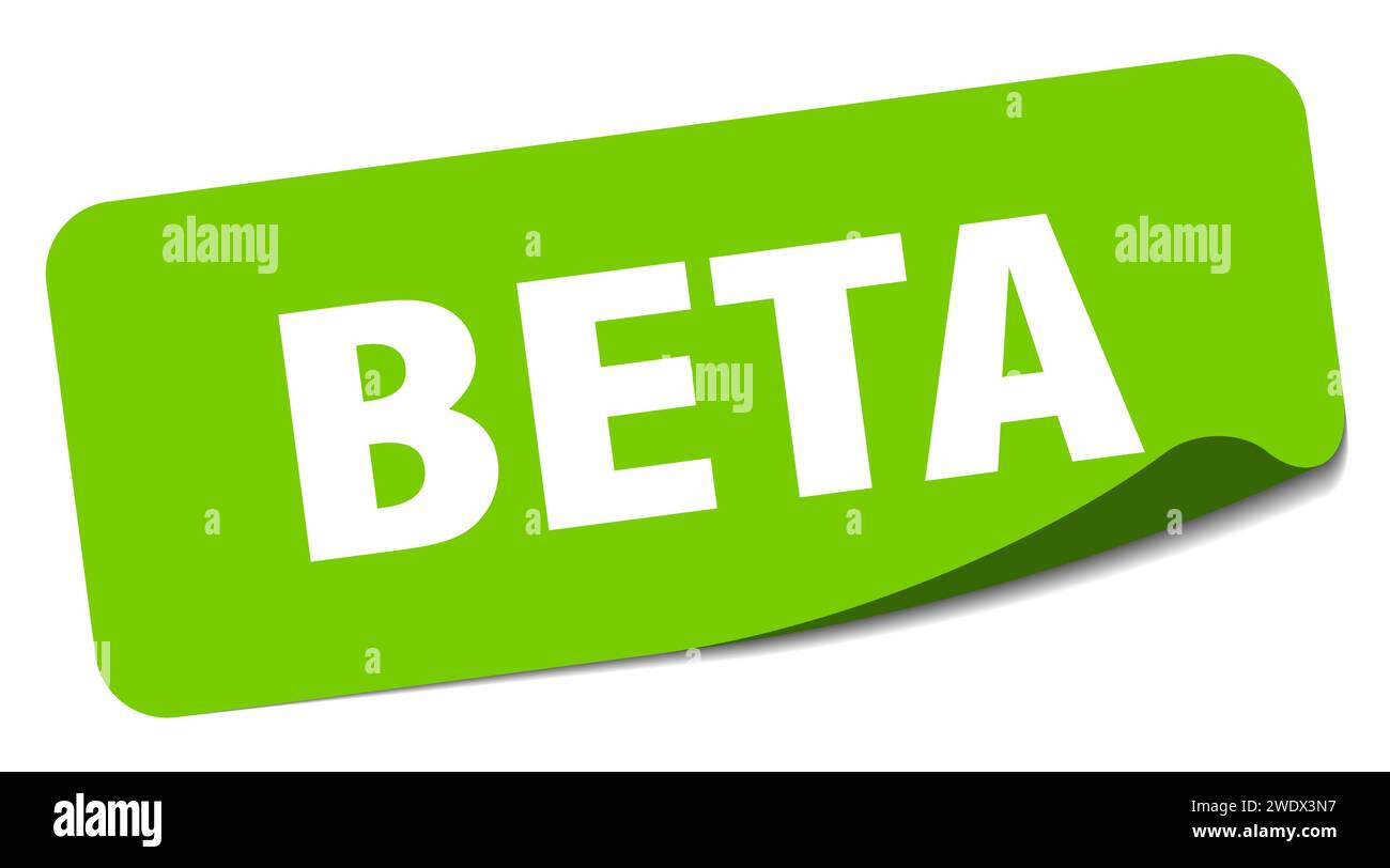 Beta test background Stock Vector Images - Alamy