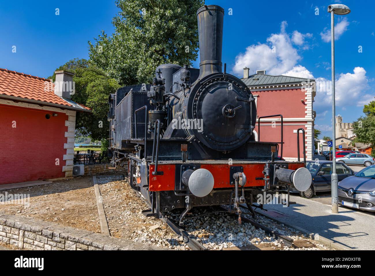 Old train, coal locomotive, historic steam locomotive Stock Photo - Alamy