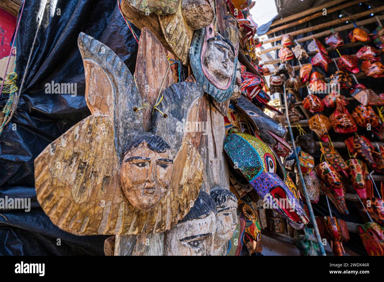 mercado tradicional, Chichicastenango, Quiché, Guatemala, America Central Stock Photo - Alamy