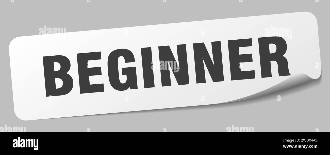 Novice beginner Stock Vector Images - Alamy
