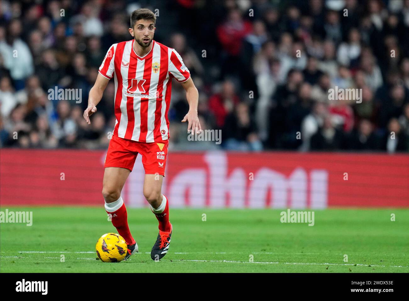 Madrid, Spain. 21st Jan, 2024. Edgar Gonzalez of UD Almeria during the ...