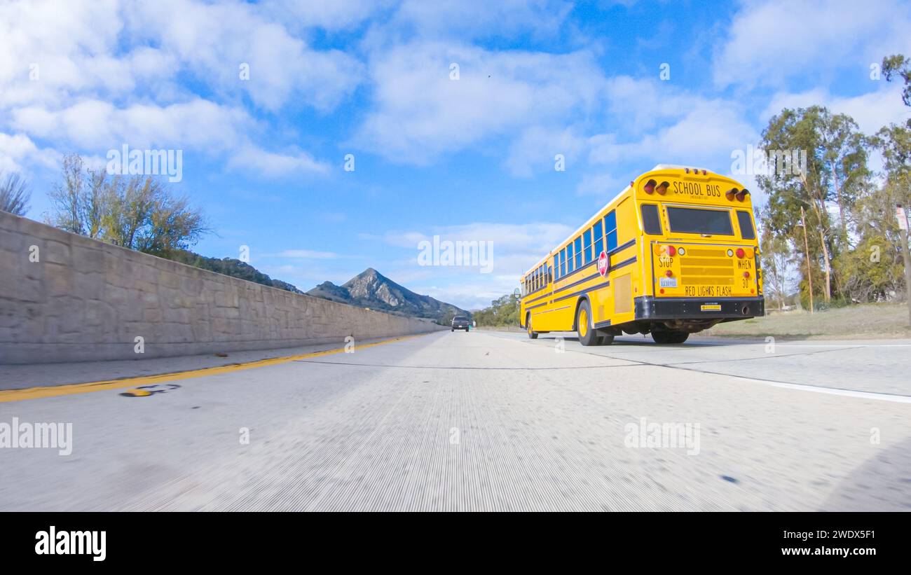 Highway 101 california pov hi-res stock photography and images - Alamy