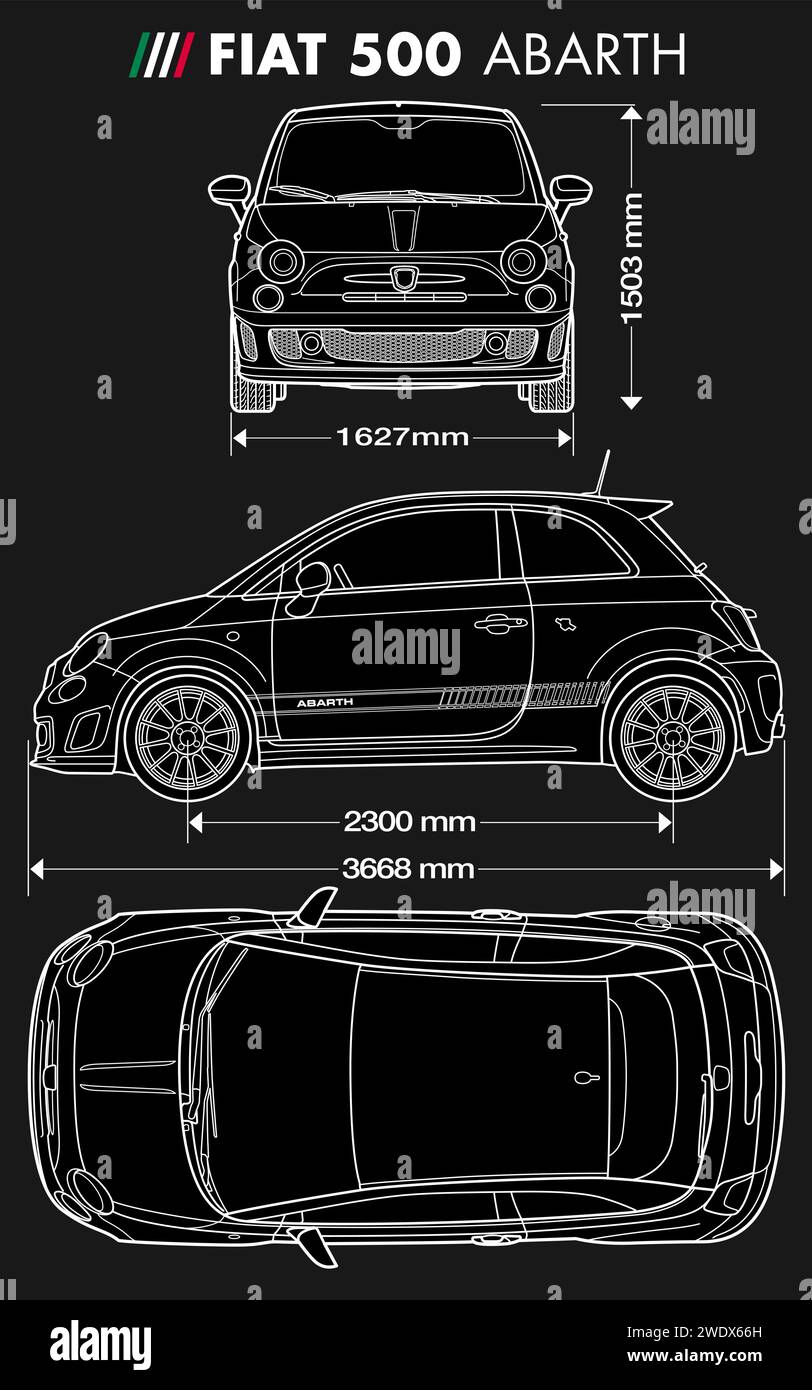 500 abarth Stock Vector Images - Alamy