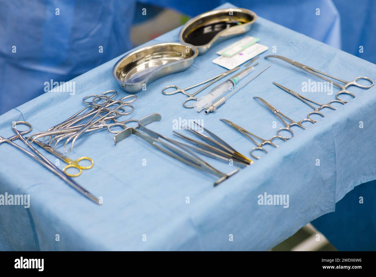 Tray sterile surgical equipment hi-res stock photography and images - Alamy