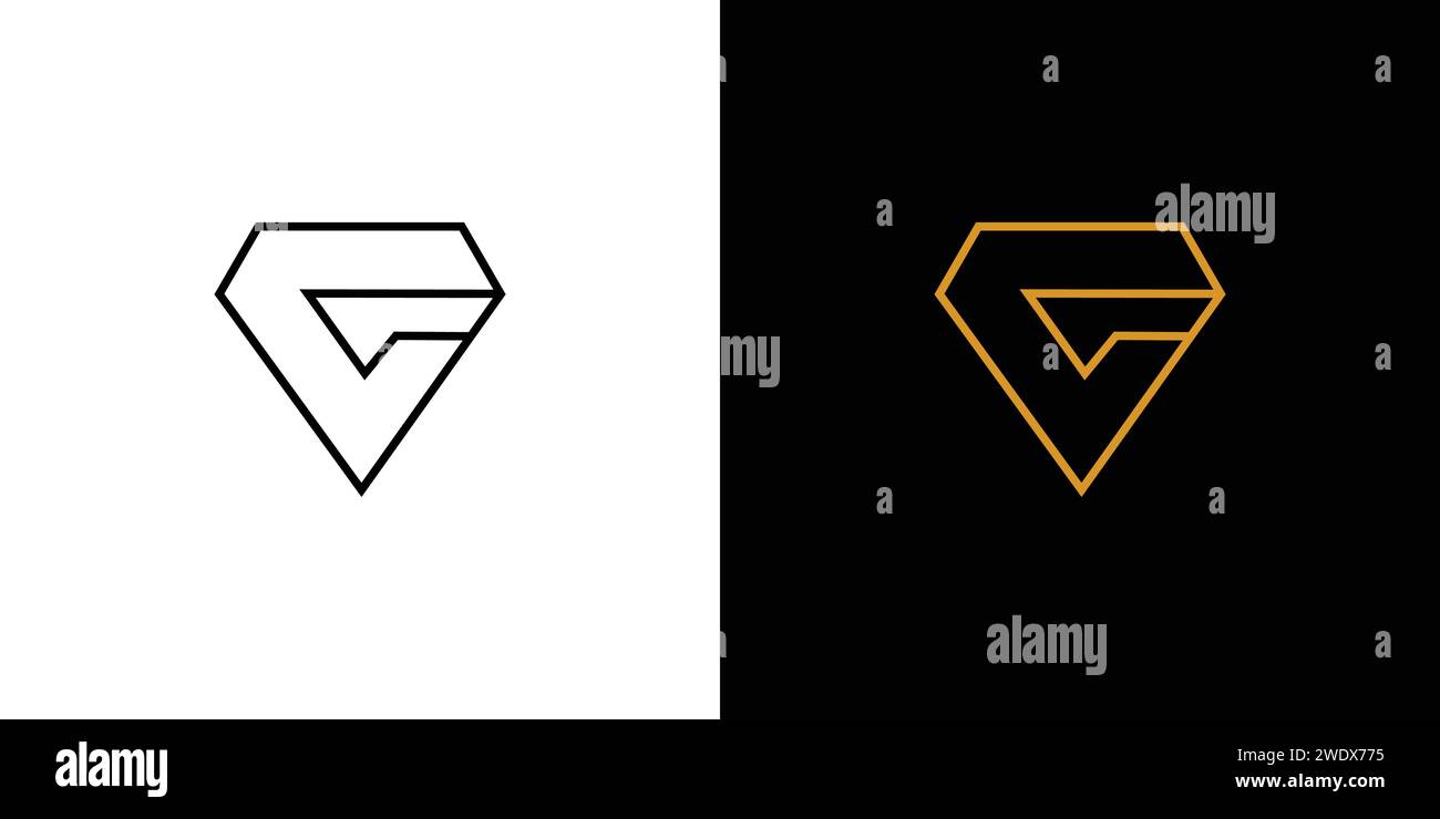 Unique and elegant Diamond C logo design Stock Vector Image & Art - Alamy