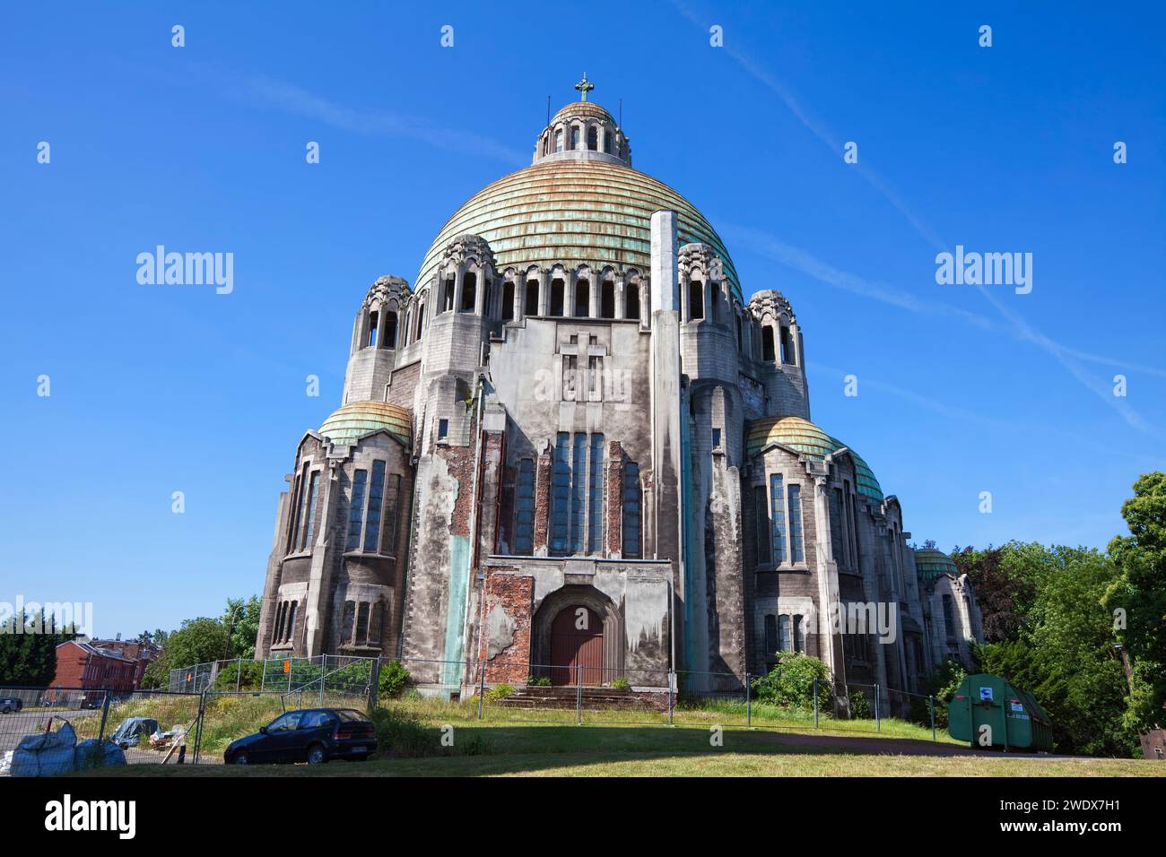 Eglise du sacre coeur et notre dame de lourdes hi-res stock photography ...