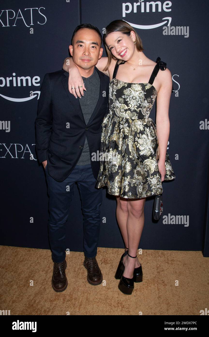 Melvin Mar und Elizabeth Lee bei der Premiere der Amazon Prime Video ...