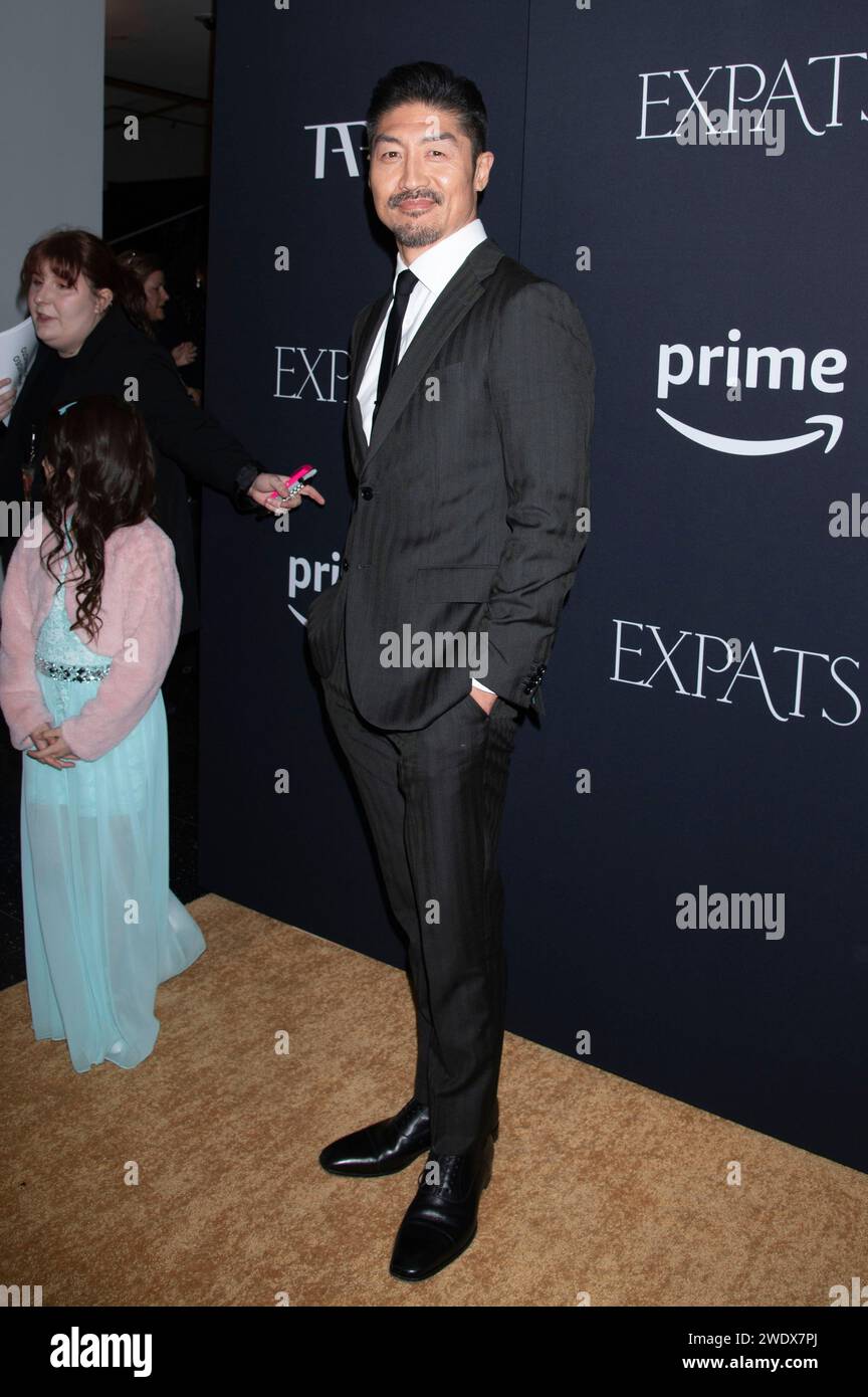 Brian Tee bei der Premiere der Amazon Prime Video Miniserie 'Expats' im ...