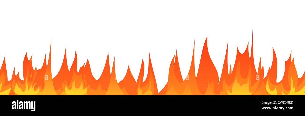 Cartoon style blazing campfire hi-res stock photography and images - Alamy