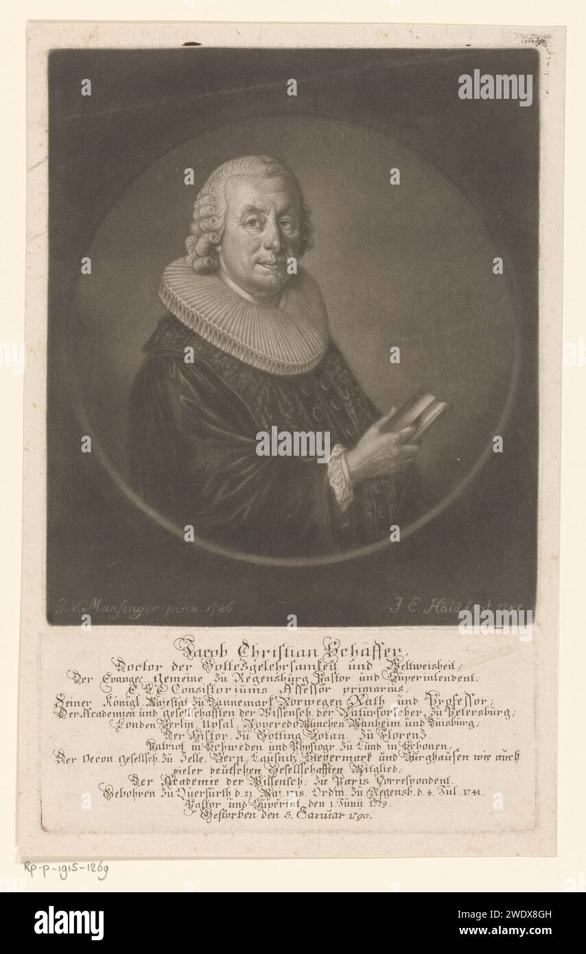 Jacob christian von schaeffer hi-res stock photography and images - Alamy