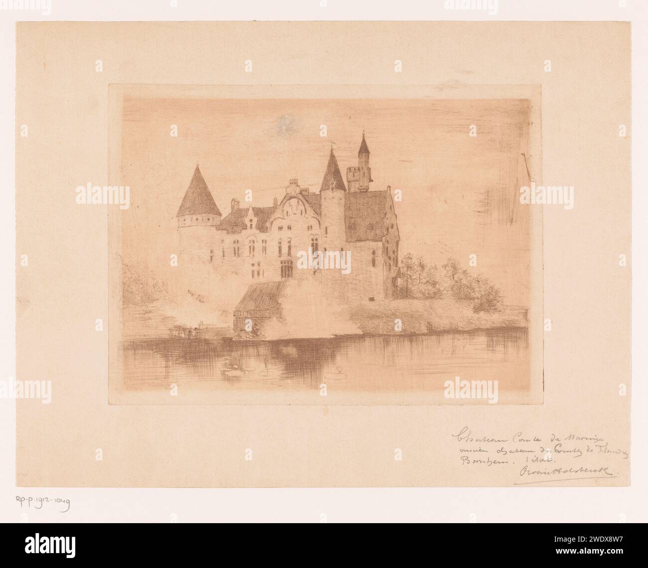 Marnix de sainte aldegonde castle hi-res stock photography and images ...