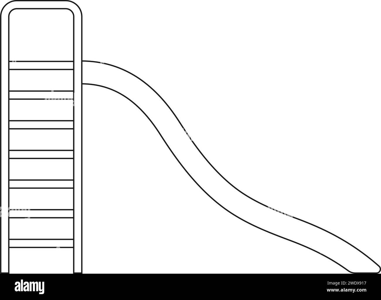 Children's slide icon vector illustration design Stock Vector Image ...