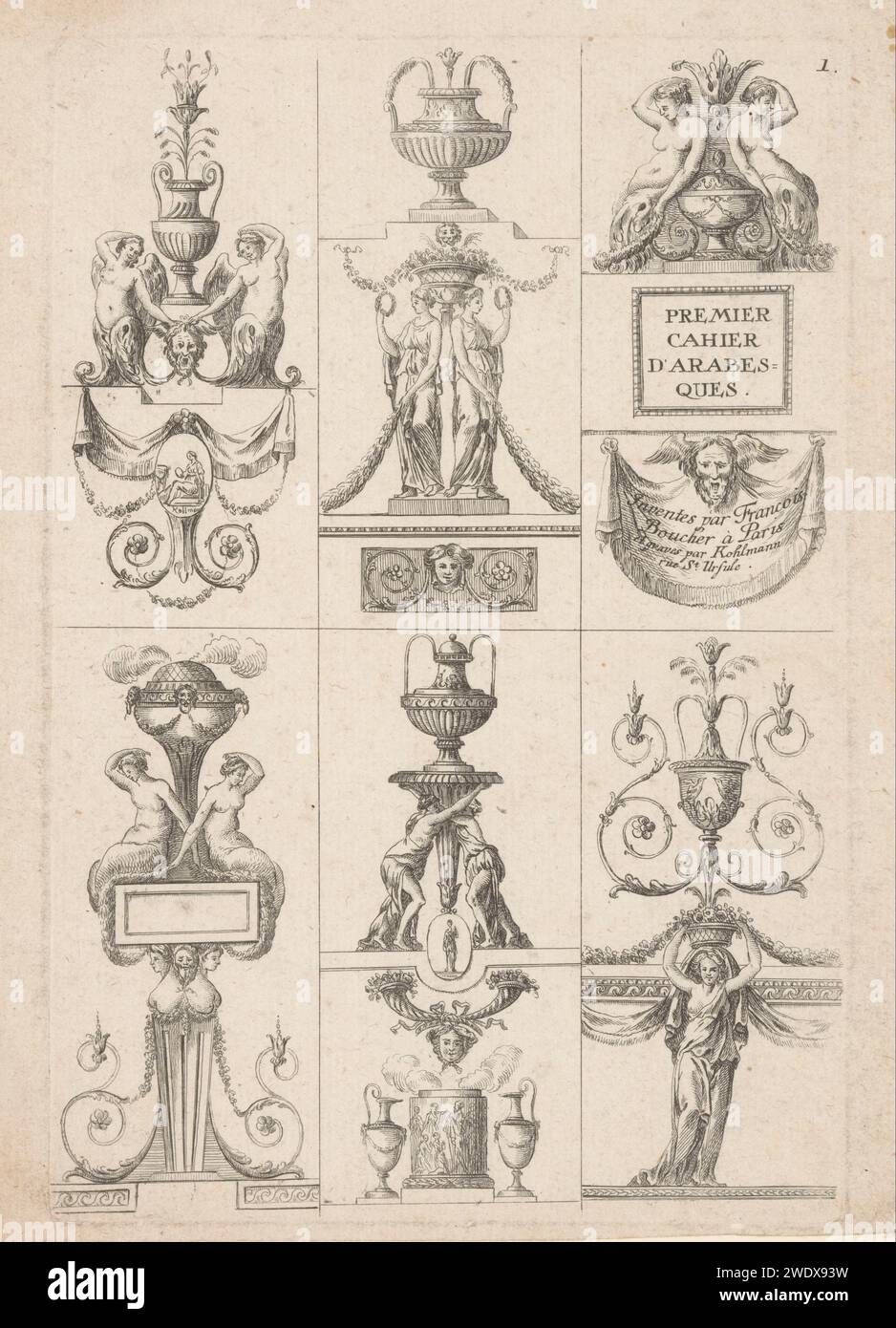 Zes scenes puts Arabesken, Kollmann, after just Nathan François Boucher ...