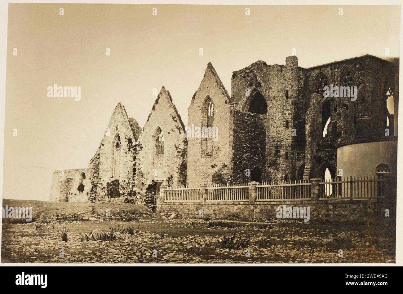 Abbaye St Mathieu Stock Photo - Alamy