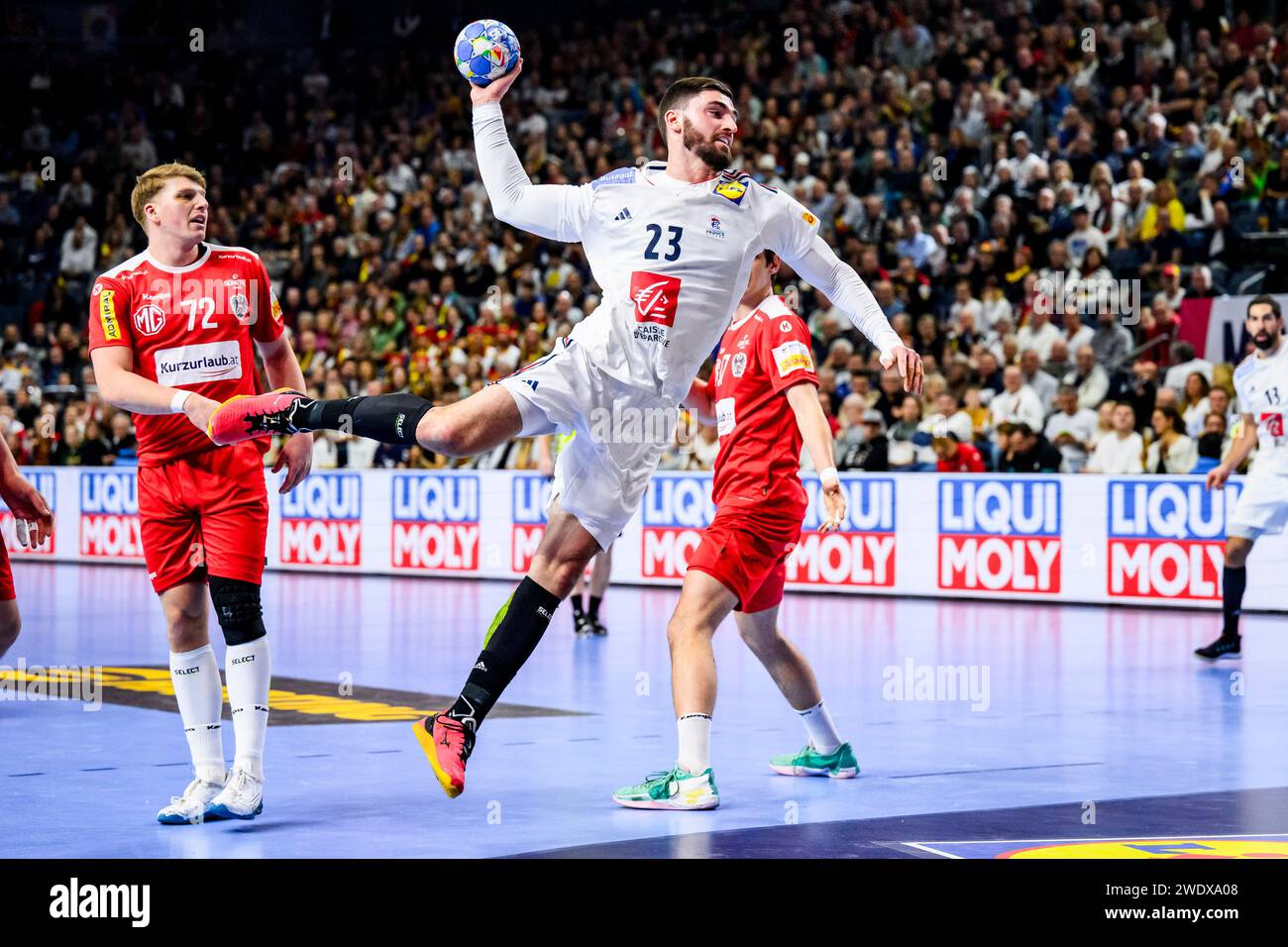 Cologne, Germany. 22nd Jan, 2024. Handball: European Championship ...