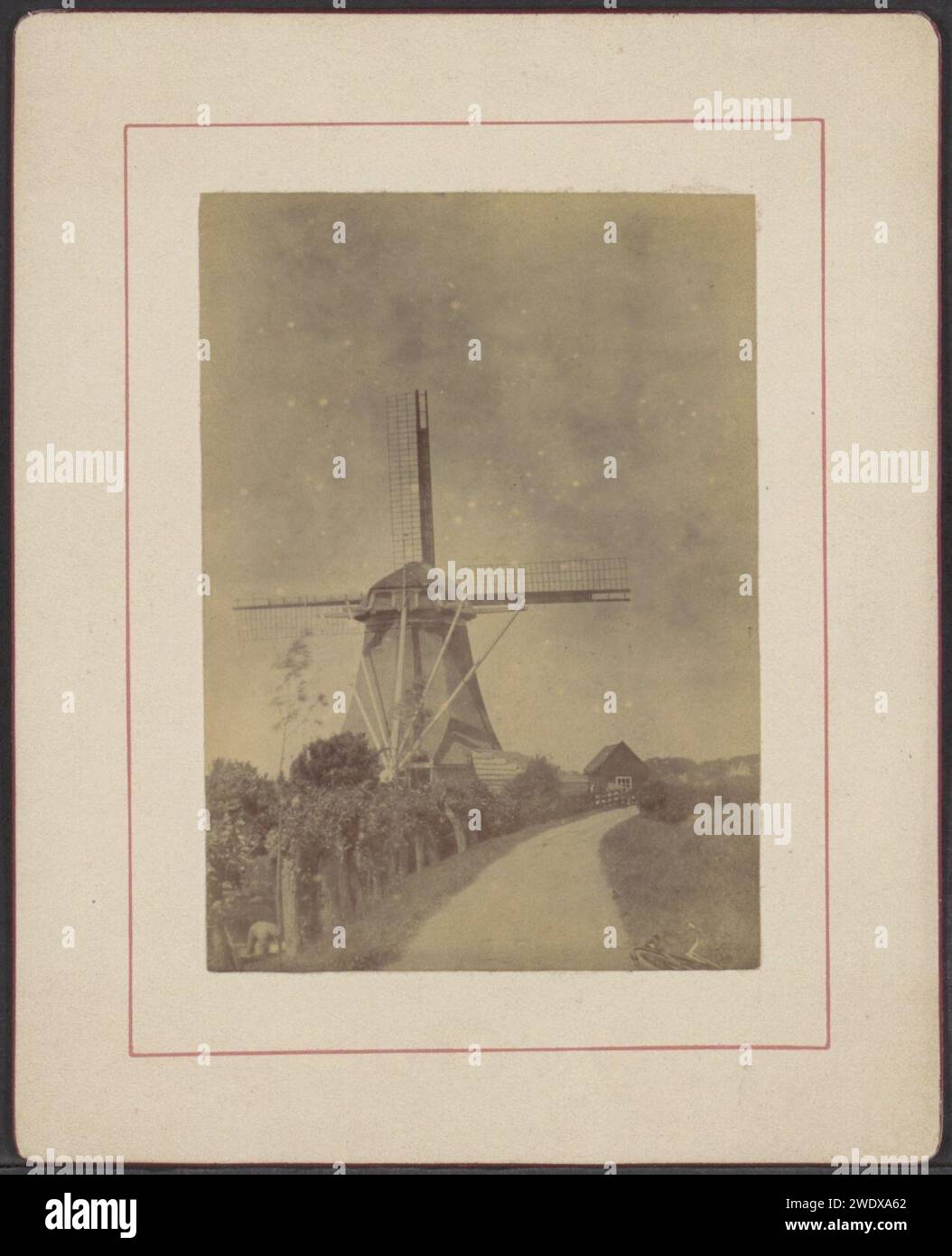 Abcoude. Molen aan het Gein Stock Photo - Alamy