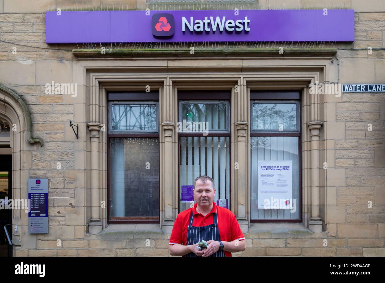 Local Butcher Darren Marsden, from the Critchlow Butcher Shop which is ...