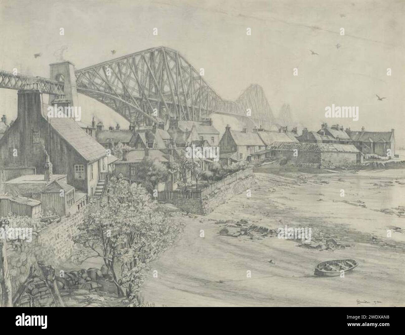 Ernest Stephen Lumsden - The Forth Rail Bridge Stock Photo - Alamy