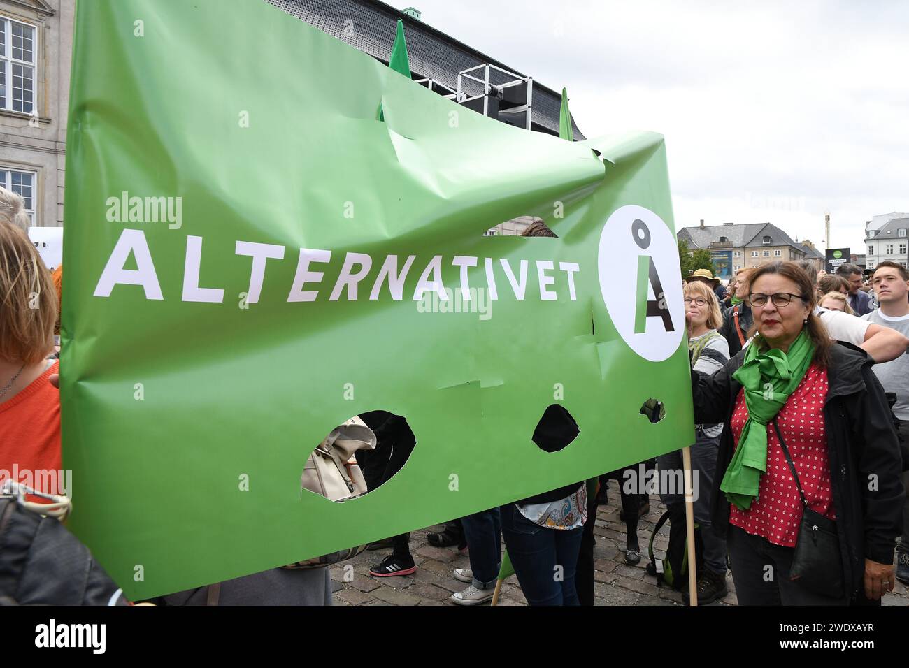 Copenhagen/Denmark 8th.September 2018. People protest gainst climate ...