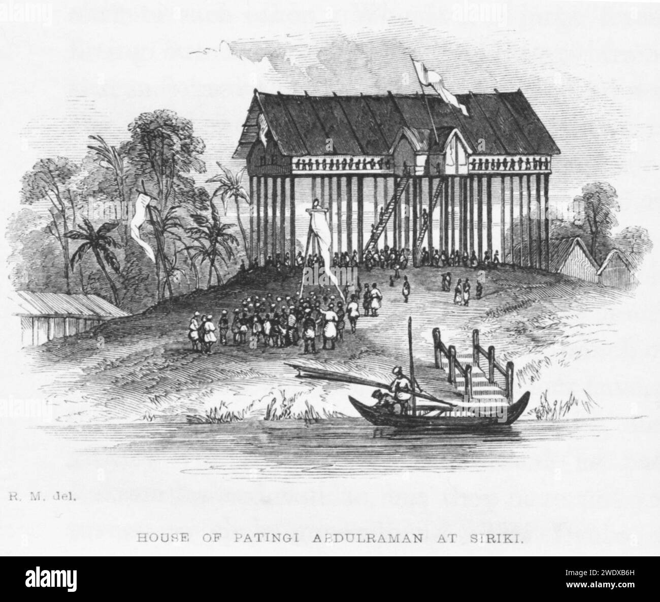 Abdul Rahman's House Sarikei Stock Photo - Alamy