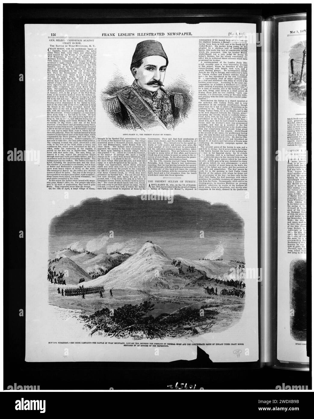 Abdul-Hamid II, the present Sultan of Turkey Montana Territory - the ...