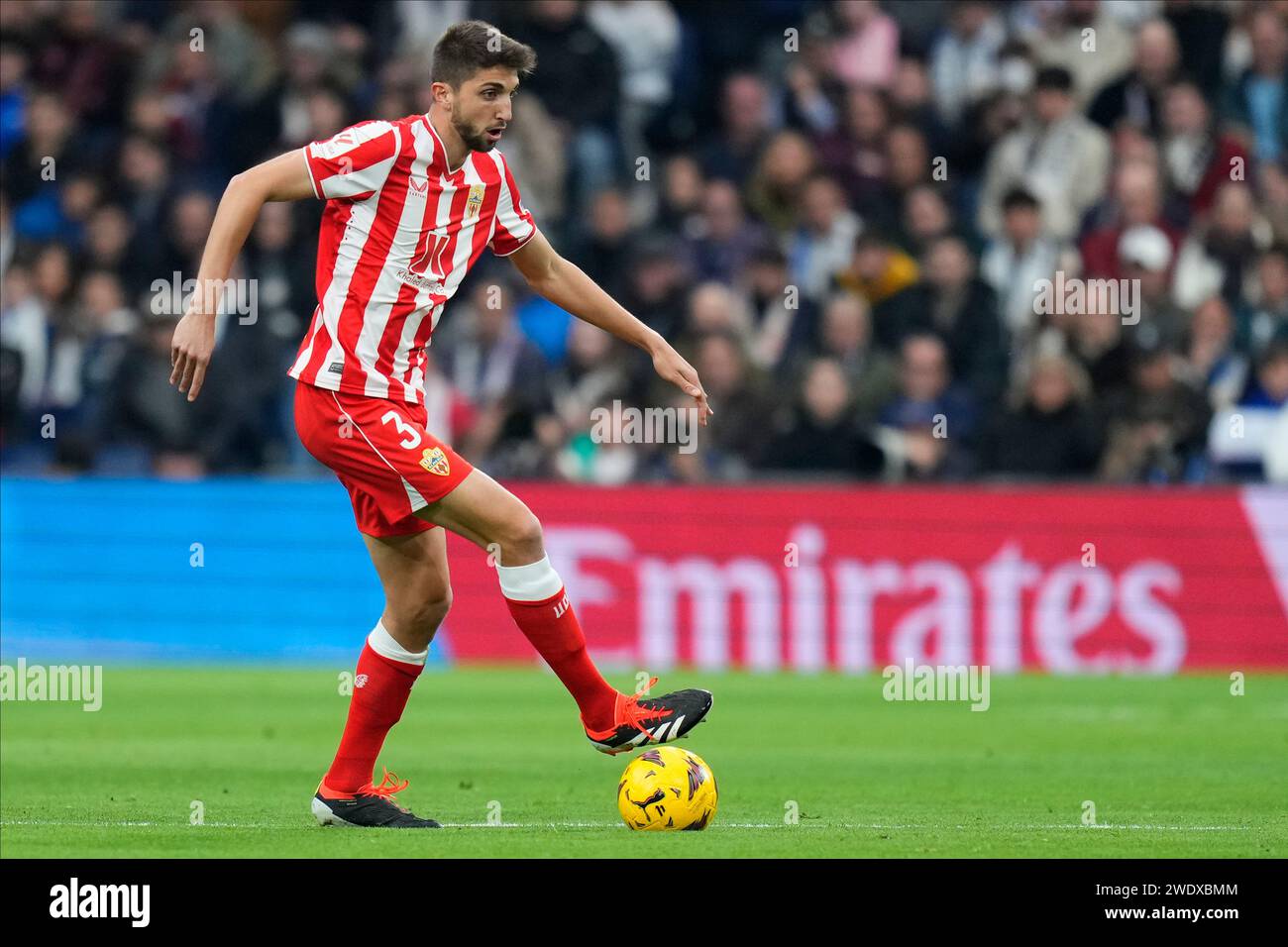 Madrid, Spain. 21st Jan, 2024. Edgar Gonzalez of UD Almeria during the ...