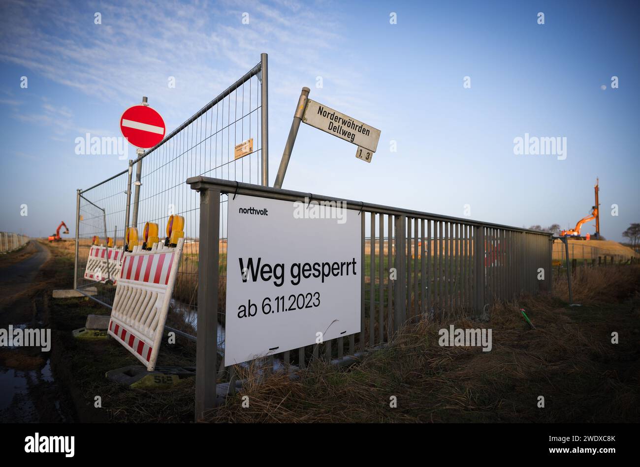 Northvolt sign hi-res stock photography and images - Alamy