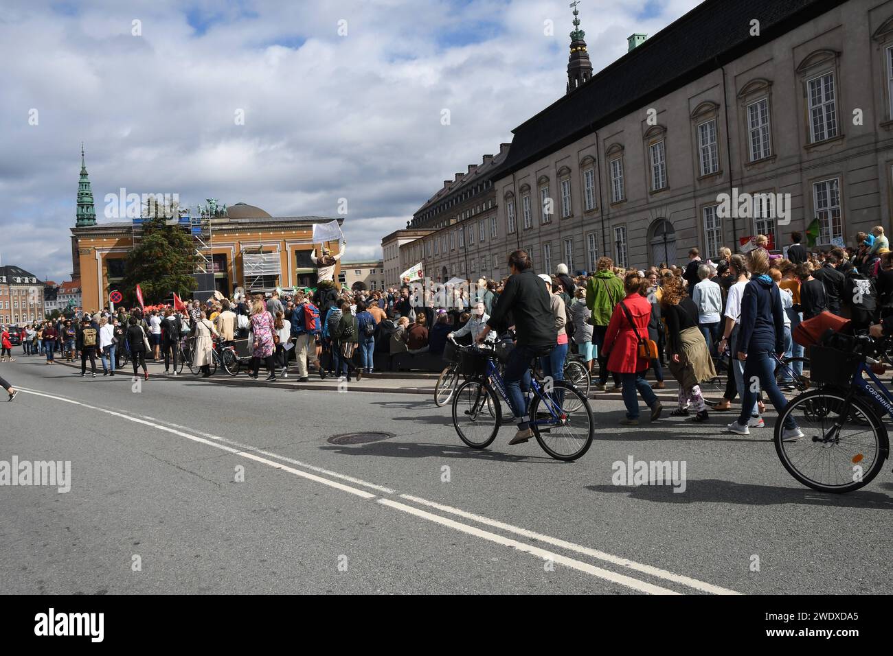 Copenhagen/Denmark 8th.September 2018. People protest gainst climate ...