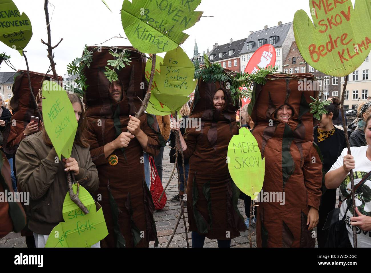 Copenhagen/Denmark 8th.September 2018. People protest gainst climate ...