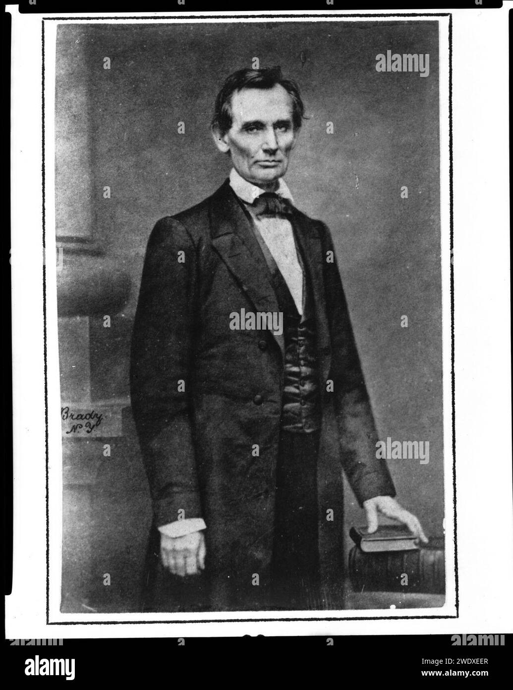 Abraham Lincoln, candidate for U.S. president, three-quarter length ...