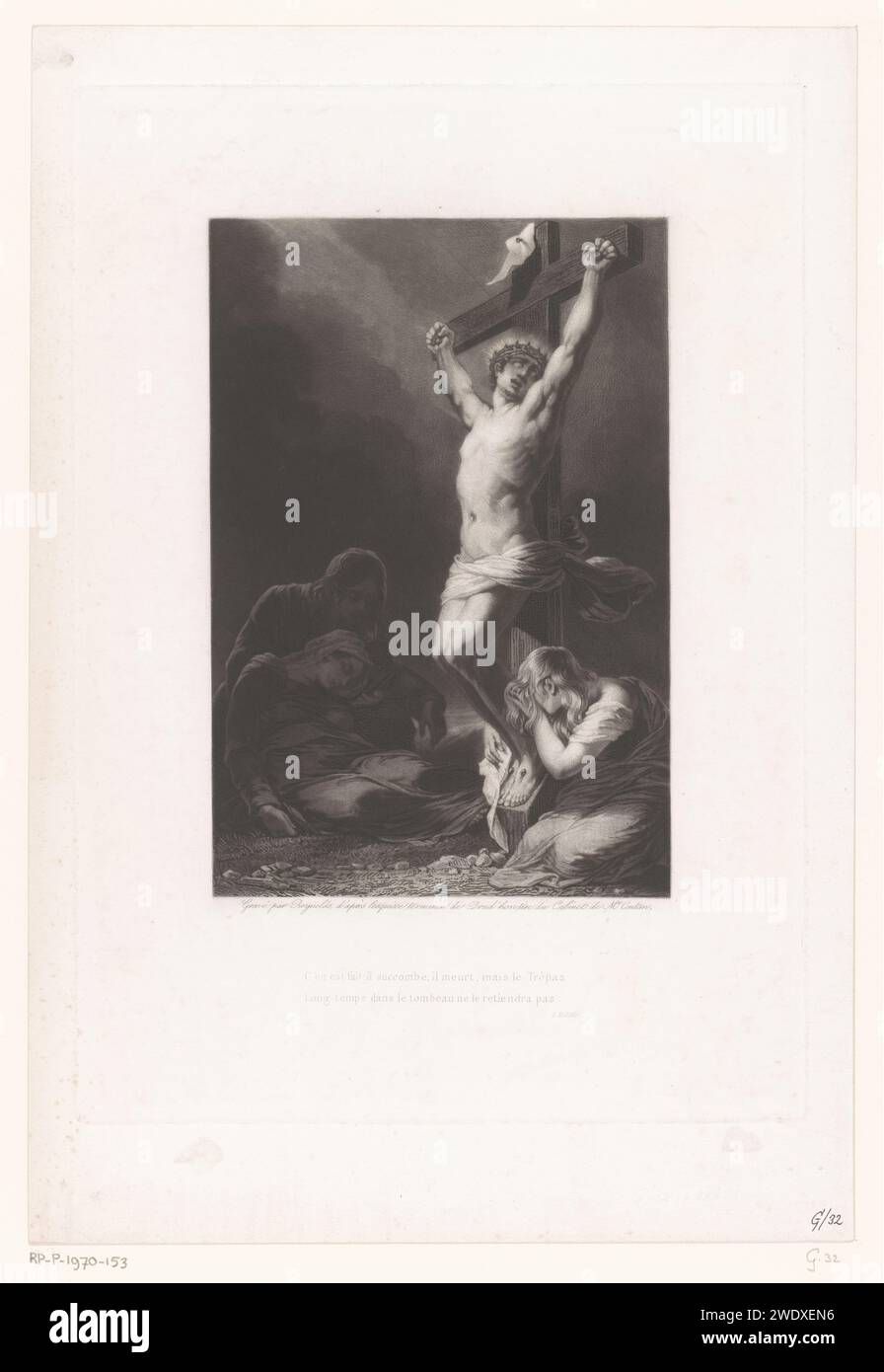 Christ on the Cross, Samuel William Reynolds, After Pierre Prud'hon ...