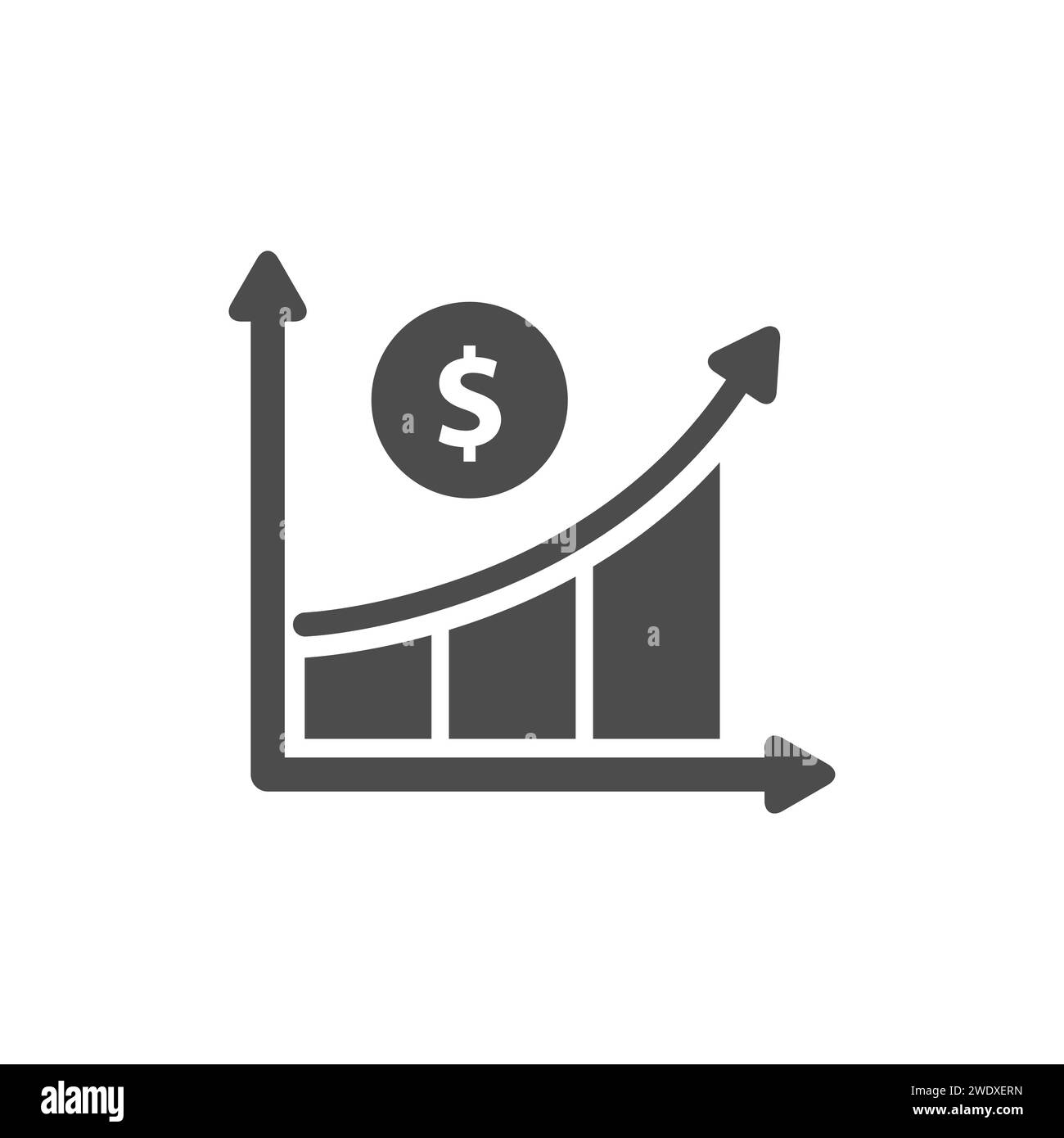 Analyzing profit growth Black and White Stock Photos & Images - Alamy