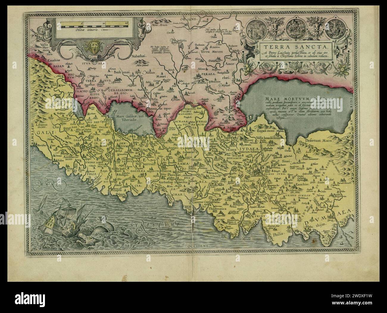 Abraham ortelius terra hi-res stock photography and images - Alamy