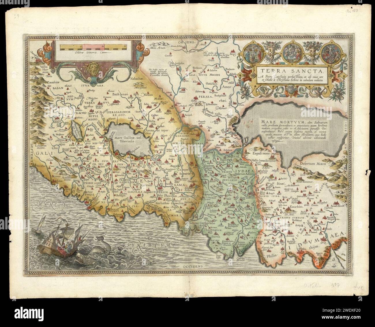 Abraham ortelius terra hi-res stock photography and images - Alamy