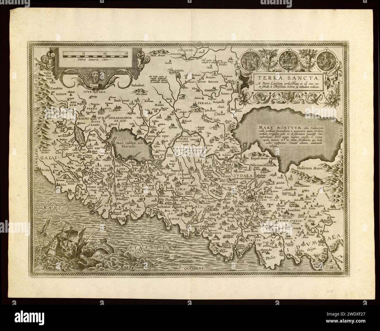 Abraham ortelius terra hi-res stock photography and images - Alamy