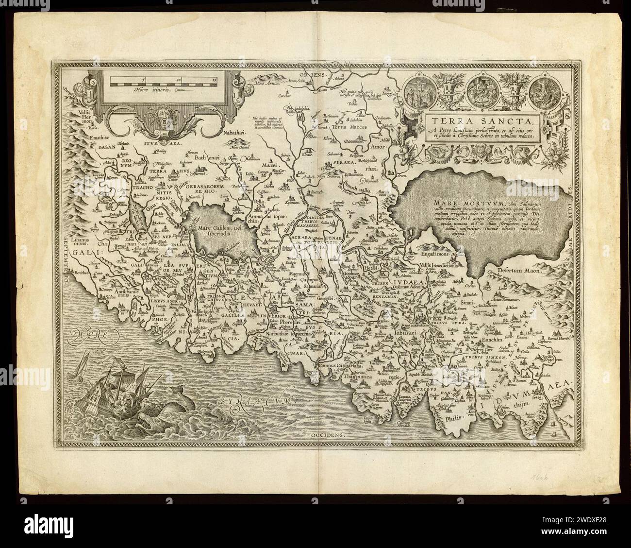 Abraham ortelius terra hi-res stock photography and images - Alamy